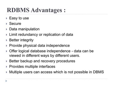 Rdbms Ppt