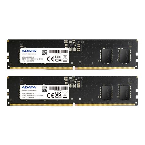 Ddr5 4800 U Dimm 内存模块 Adata