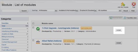 How To Install A Module In Prestashop 15 Inmotion Hosting