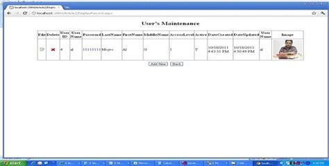 How To Add Delete Edit Update Image And Save To SQL Database Table And Also How To Create A
