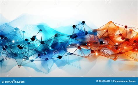 Hexagonal Neural Network Stock Illustration Illustration Of Cyber