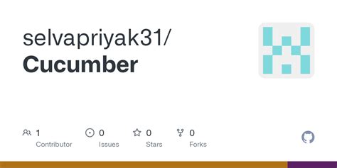 Github Selvapriyak Cucumber