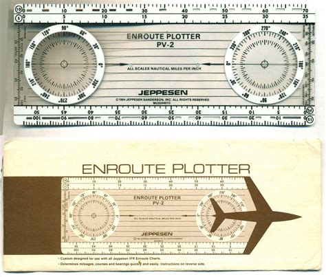 Jeppesen Pv 2 Navigation Chart Plotter In Envelope L320 3837434938
