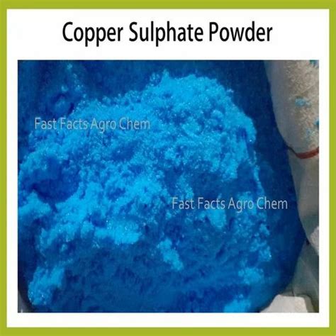 Copper Sulphate Powder For Industrial Grade Chemical Grade At Kg In Ankleshwar