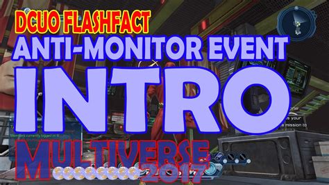 Dcuo Anti Monitor Event Youtube