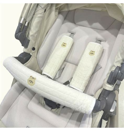 맘스포유 M4u 패브릭 카시트유모차 안전벨트커버 티몬