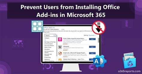 Block Unwanted Office Add Ins In Microsoft 365 A Smart Move For Enhanced M365 Security R