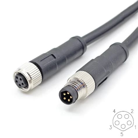 M8 6 Core Cable China Supplier M8 6 Pin Cable China Manufacturer M8 6