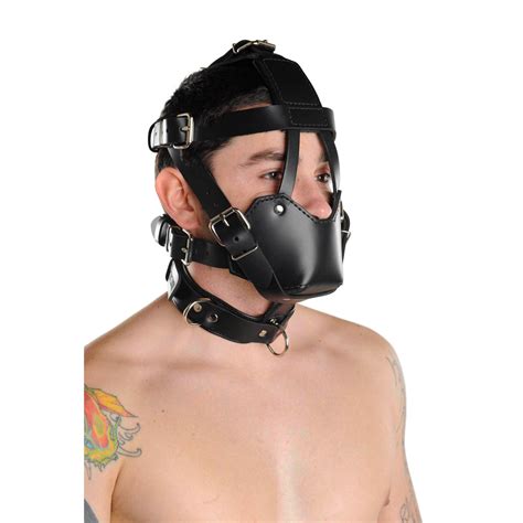 Strict Leather Padded Muzzle Sex Toy Distributing