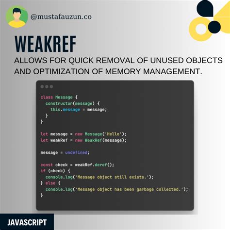 Javascript WeakSet Mustafa Uzun Blog