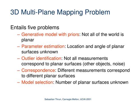 Ppt Probabilistic Algorithms For Mobile Robot Mapping Powerpoint