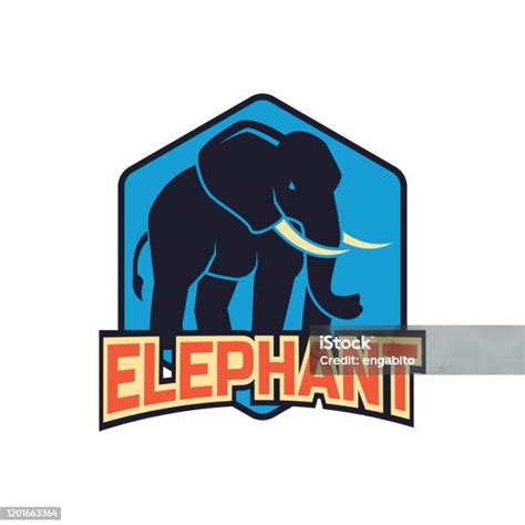 흰색 배경에 고립 된 코끼리 아이콘 벡터 일러스트레이션 개념에 대한 스톡 벡터 아트 및 기타 이미지 개념 귀여운 단순함 Istock