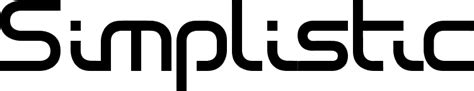 Simplistic Font