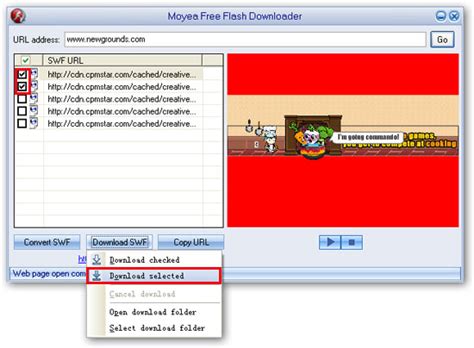 download swf files from internet with a free swf downloader