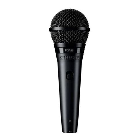 Microphone Shure Pga58 Vocal Handheld Mic Musical Supply Central