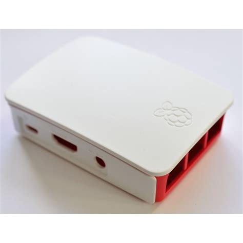 Case Raspberry PI B Offical Enclosure Red White
