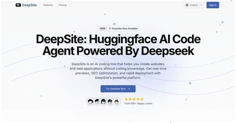 Deepsite Ai Powered Website Creation Tool Dynamic Business