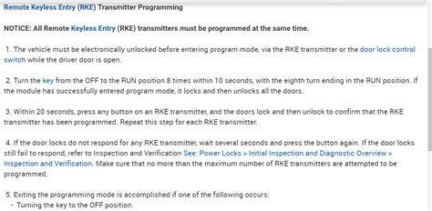 Key Fob Programming Recently My Key Fob Stopped Working So I Went