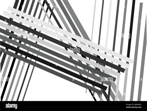 Abstract Geometric Art With Random Chaotic Lines Straight Crossing Intersecting Lines Texture