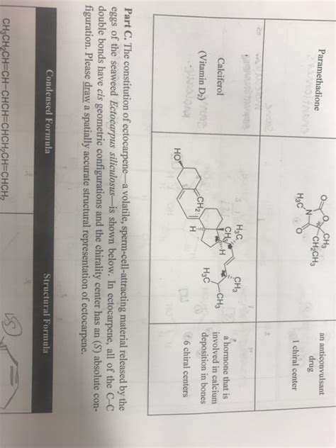Solved An Anticonvulsant Drug 1 Chiral Center Paramethadione