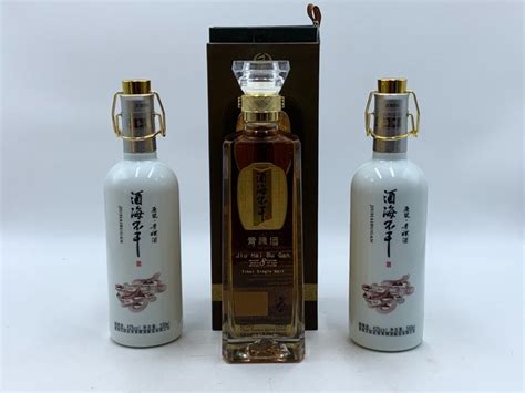 Jiu Hai Bu Gan 8 Years Old Spirit 500 Ml 700 Ml 3 Bottles