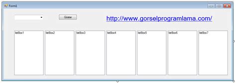 Gorsel Programlama Bölgelere Göre Il Sıralama Listbox C Windows Form Application