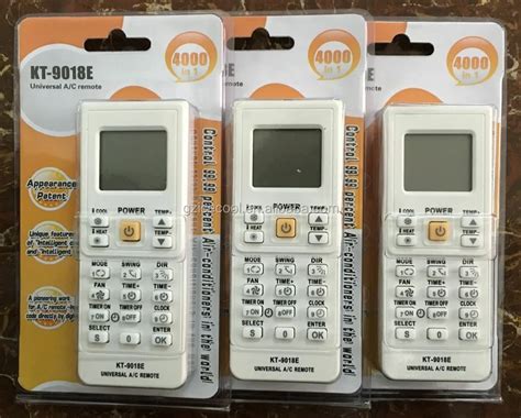 KT-9018E Universal AC Remote Control - Efficient & Reliable