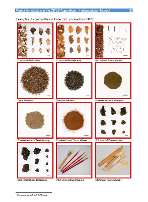 Cites Annotations For Plants