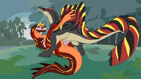 Rule 34 2d Animation Abelisaurid Animal Genitalia Animated