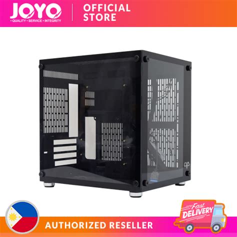 Cvs Kronos Gaming Pc Case W Tempered Glass Front Side Usb3 Black M