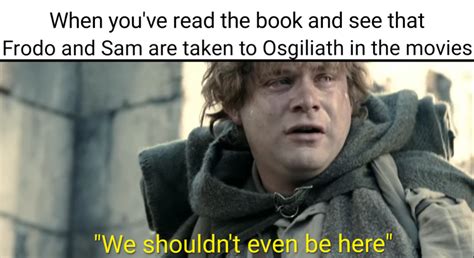 They Never Went To Osgiliath R Lotrmemes