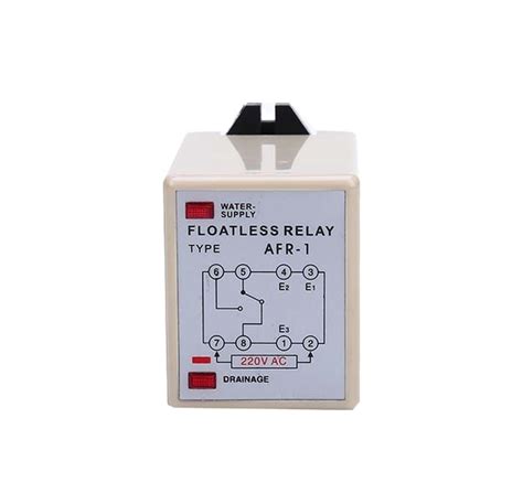 Afr 1 5a 8 Pin 250v Ac Liquid Water Level Control Float Less Relay Sensor Switch