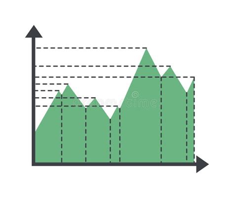 graph elements vector illustration stock vector illustration of