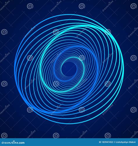 Vector Twisted Diagram For Business Infographic Abstract Element Of