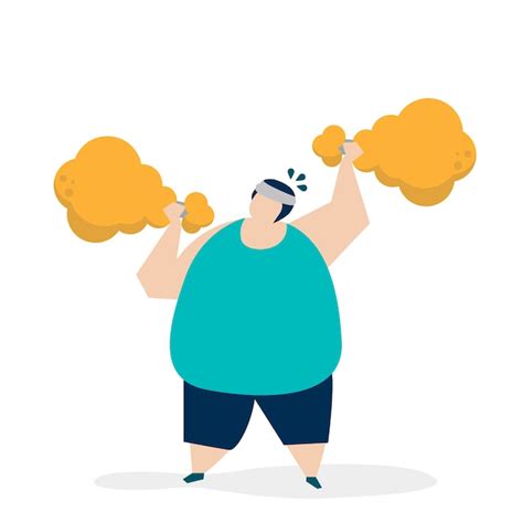 프라이드 치킨 드럼 스틱 그림 남자 역도 무료 벡터