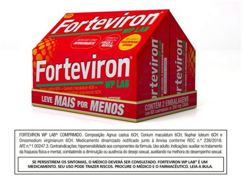 Forteviron WP LAB Leve Mais Por Menos 2 caixas 60 comprimidos É