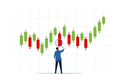 technical analysis trader concept to analyze stock or crypto currency market data movement