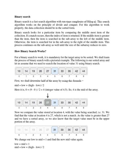 binary search download free pdf arithmetic theoretical computer science