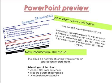 The Internet Networks Ocr Computer Science Complete Lesson Teaching Resources