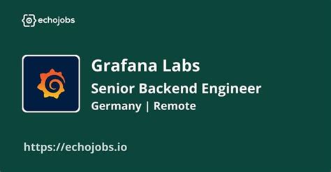 Hiring Senior Backend Engineer Grafana Ops Alerting Remotegermany