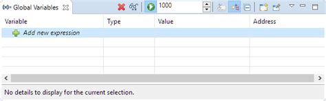 Visualizing Global Variables While Target Is Running With Eclipse And Mcuxpresso Ide Mcu On