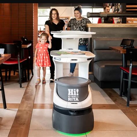 Uwant Humanoid Reception Desk Food Room Cars Robot Restaurant