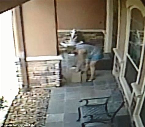 Bikini Wearing Thief Caught On Home Surveillance Trying On Shoes And