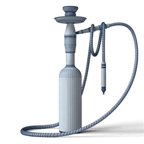 Wine Bootle Hookah 3d Model 12 Unknown Obj Fbx Max Free3d