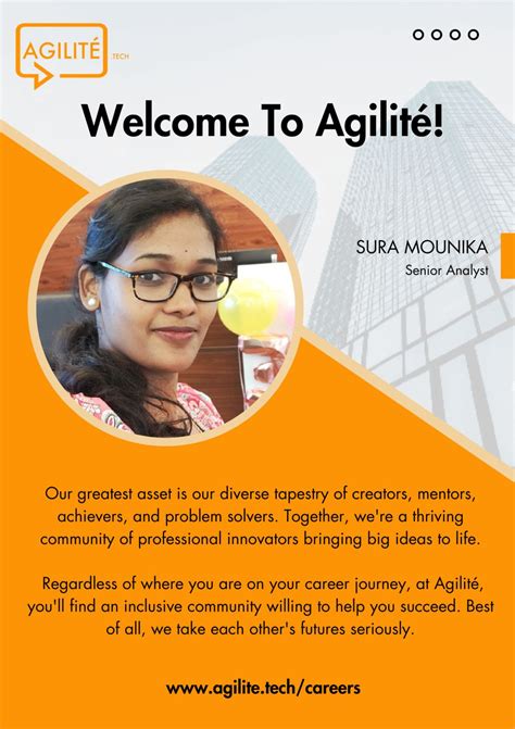 Mounika Sura On Linkedin Thank You Agilité