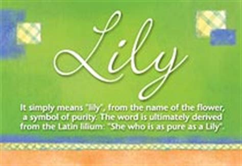 Lily Name Meaning Lily Name Origin Name Lily Meaning Of The Name Lily Baby Name Lily