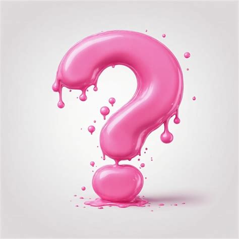 premium photo 3d question mark icon sign or ask faq and qa answer
