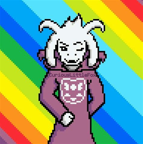 Asriel Dreemurr Pixelart WIP Art Amino