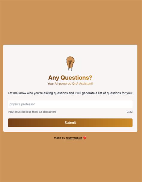 Github Advaitbdany Questions This Is An Application That Generates