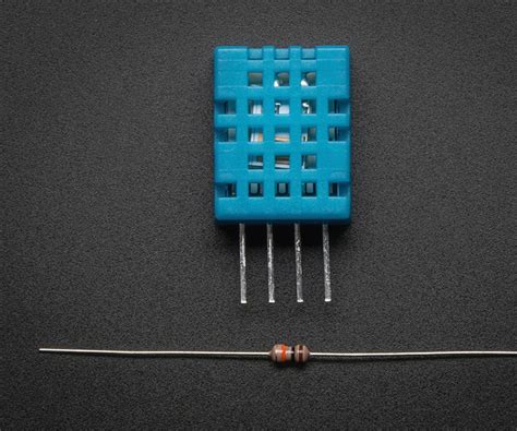 dh11 temperature and humidity sensor with arduino 3 steps instructables